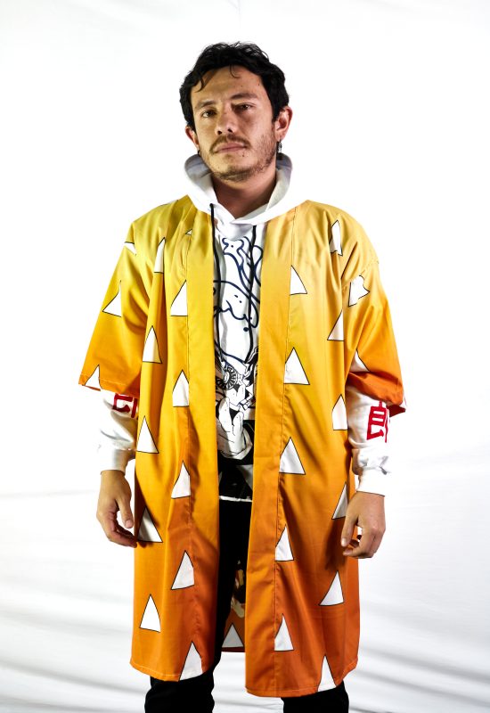 Kimono Demon Slayer Zenitsu Agatsuma - Rockdreams